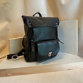Black Tech Companion Leather Backpack – Shining Rock Goods
